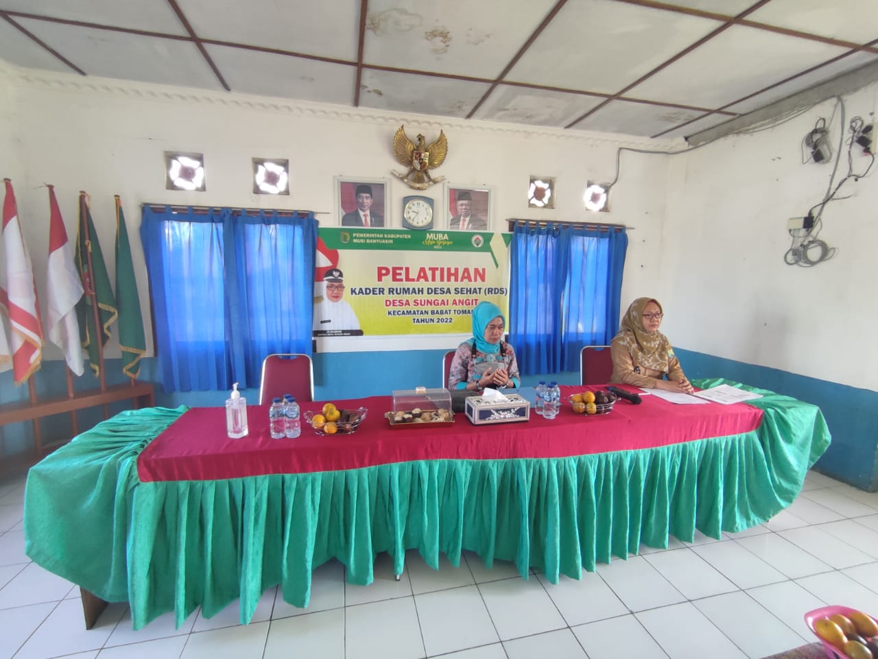 Pemdes Sungai Angit Adakan Kegiatan Pelatihan Kader Rumah Desa Sehat ...
