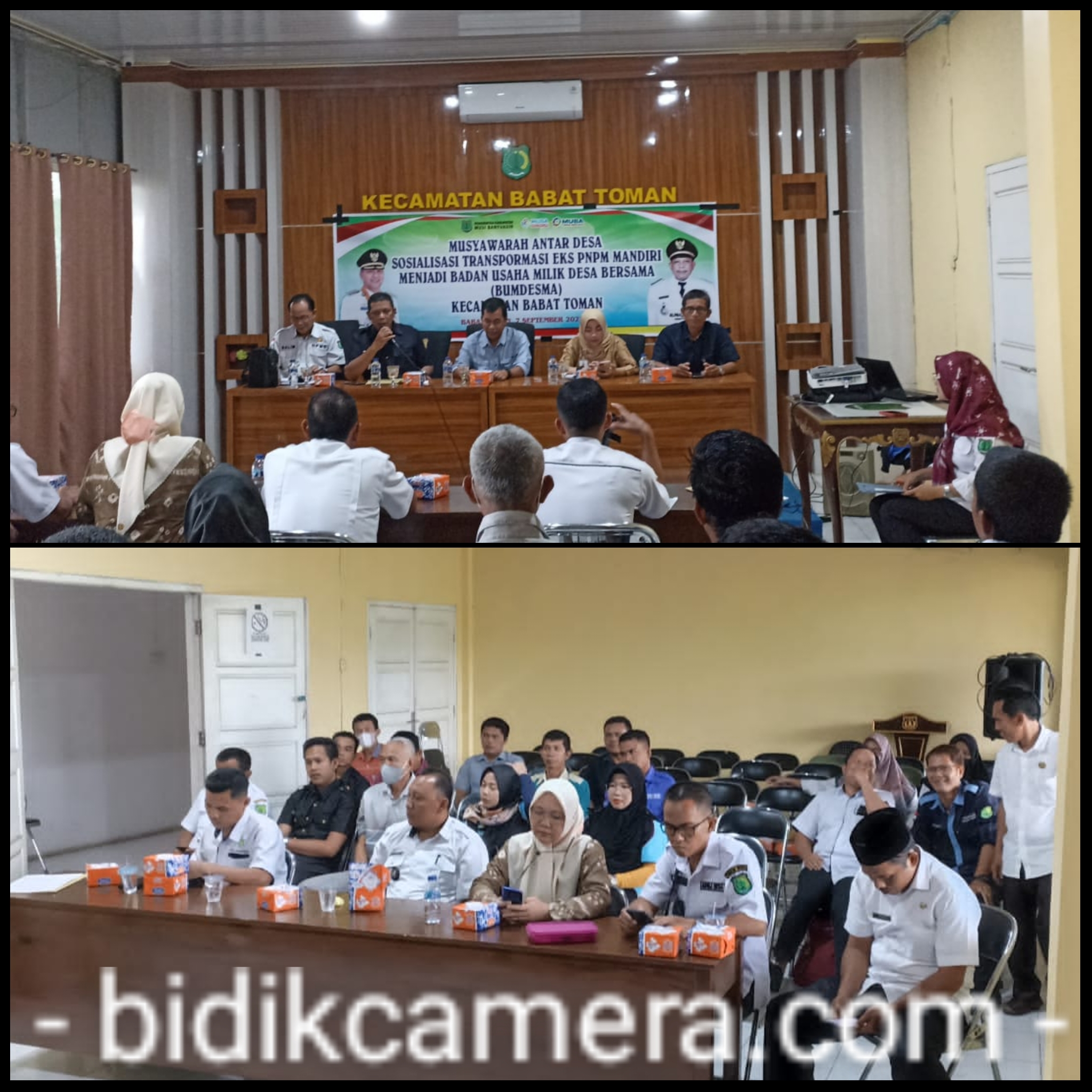 Pemdes Toman Laksanakan Musyawarah Sosialisasi Transformasi Eks PNPM Mandiri Menjadi BUMDesma ...